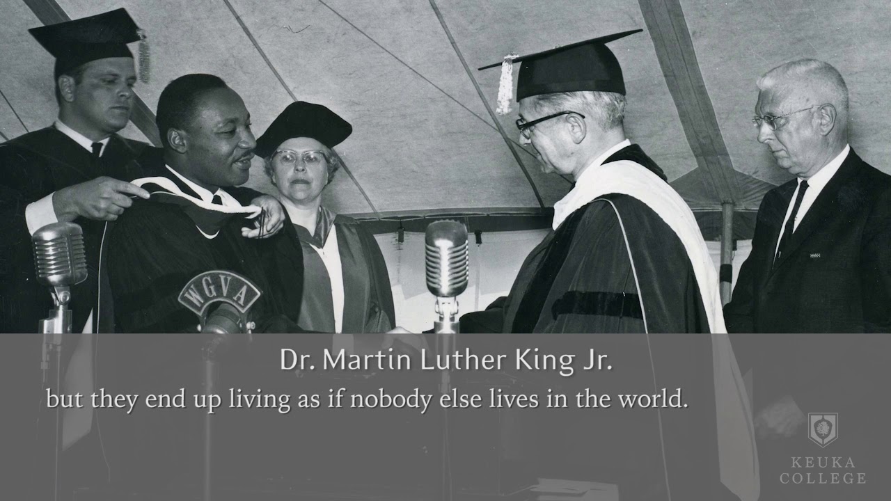 MLK June 16, 1963 Keuka College - YouTube