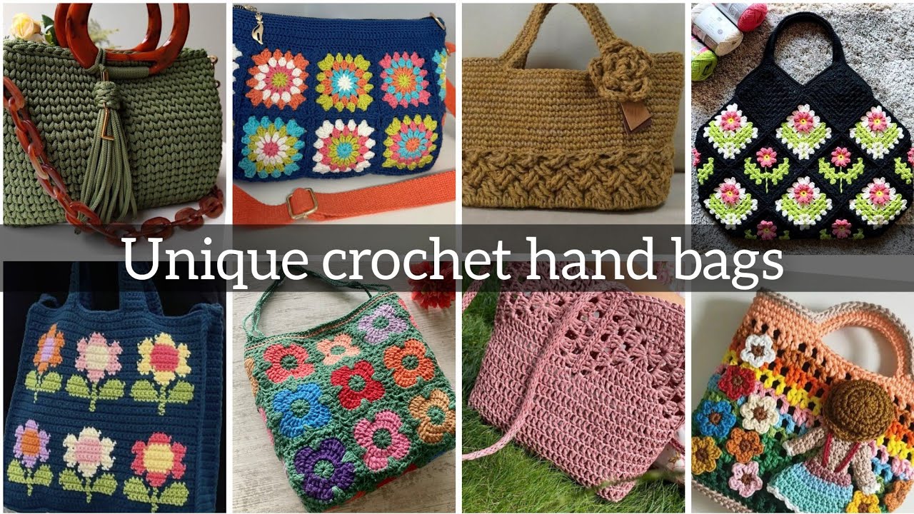 Unique tranding Top purse designs of crochet/stylish simple crochet ...