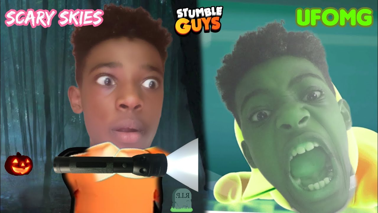 Stumble Guys Just ADDED Scary Skies & UFOMG! - YouTube