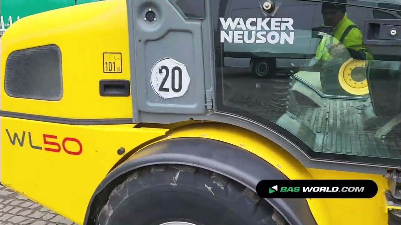 70199361 Wacker Neuson WL50 - YouTube