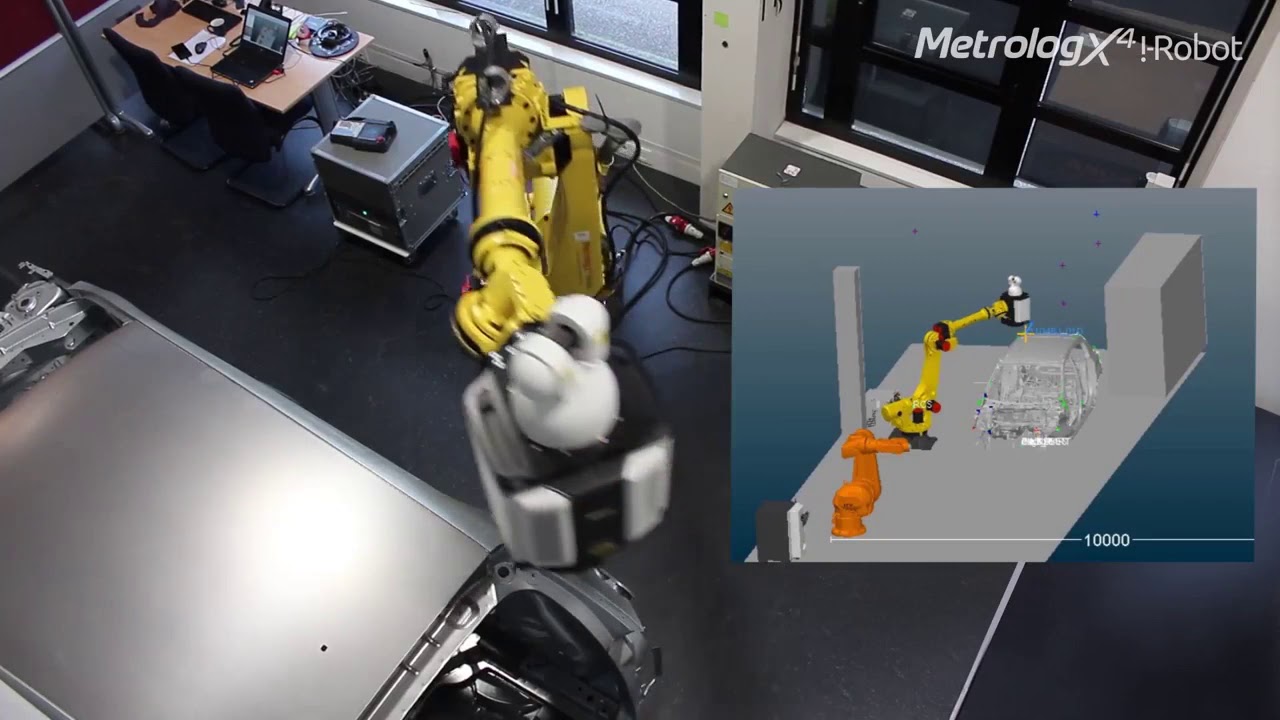Robotized Laser Radar Inspection Made Easy with Metrolog X4 i Robot ...