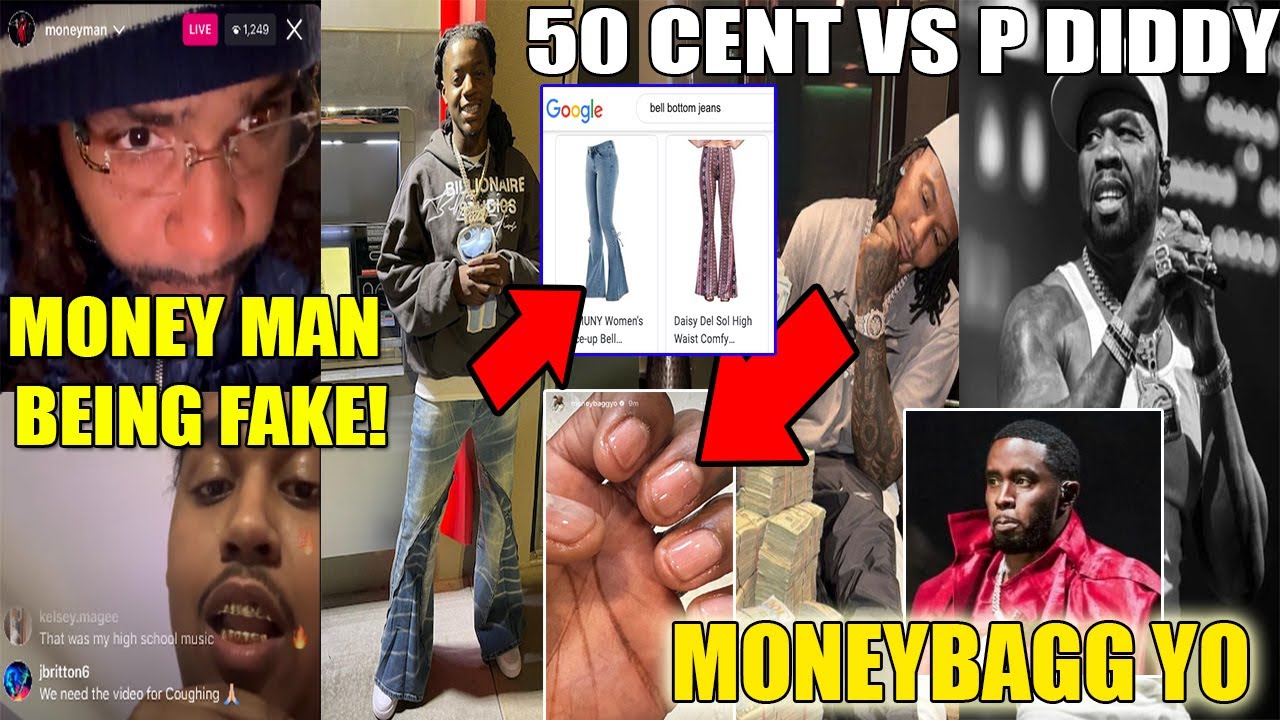 Money Man being FAKE in 1080P. Diddy needs GOONS for 50 Cent ...