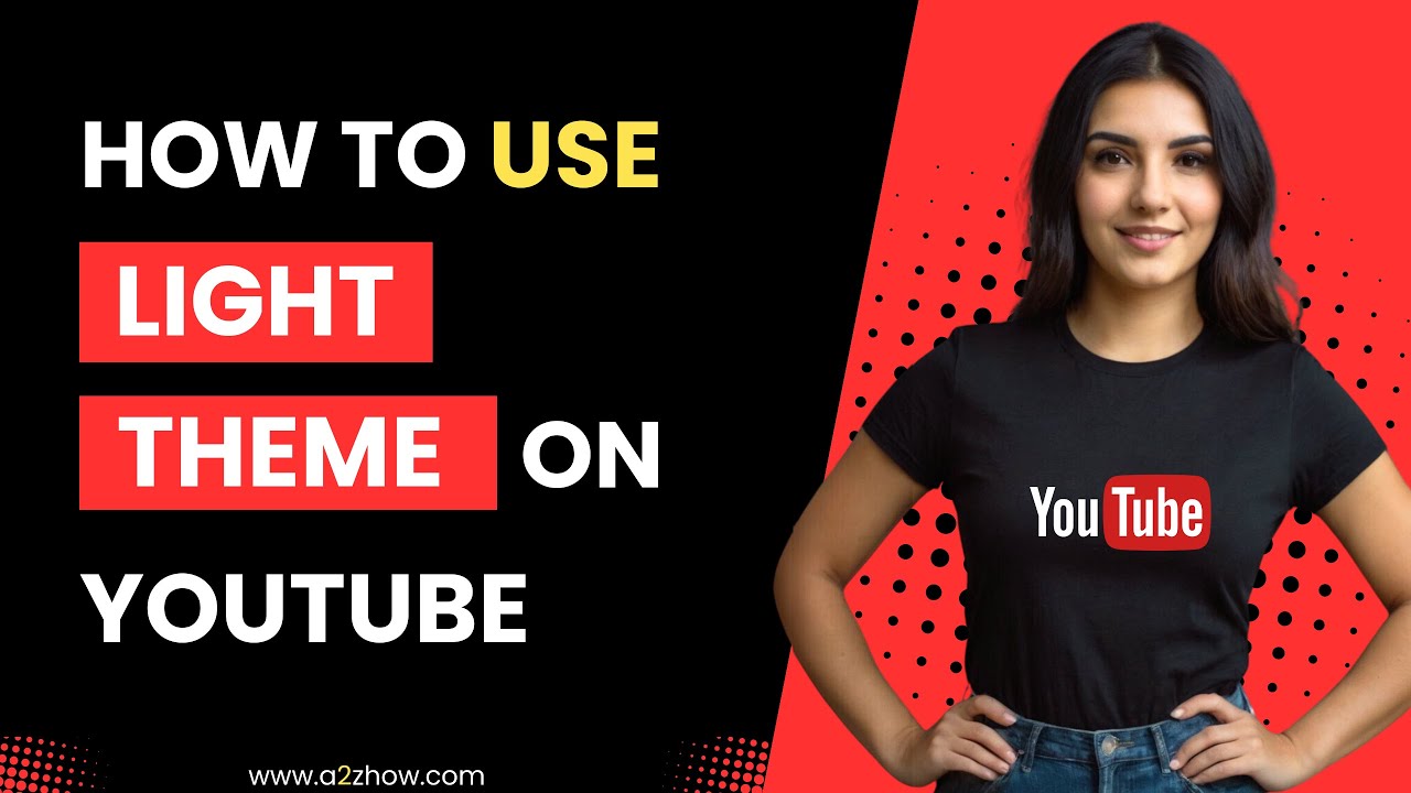 How to Use the Light Theme On Youtube - YouTube