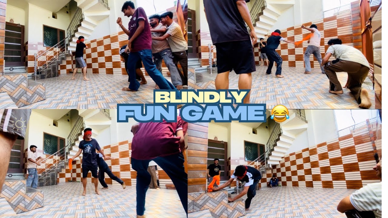 Screaming 😱 Blindly Hits People Challenge 😂 Fun challenge Game 👍 ...