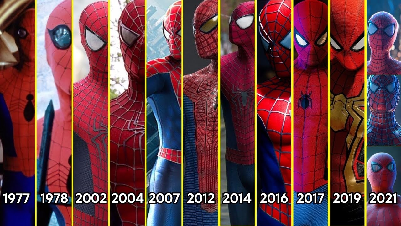 Spider-Man: From Then to Now 1977 - 2024. - YouTube