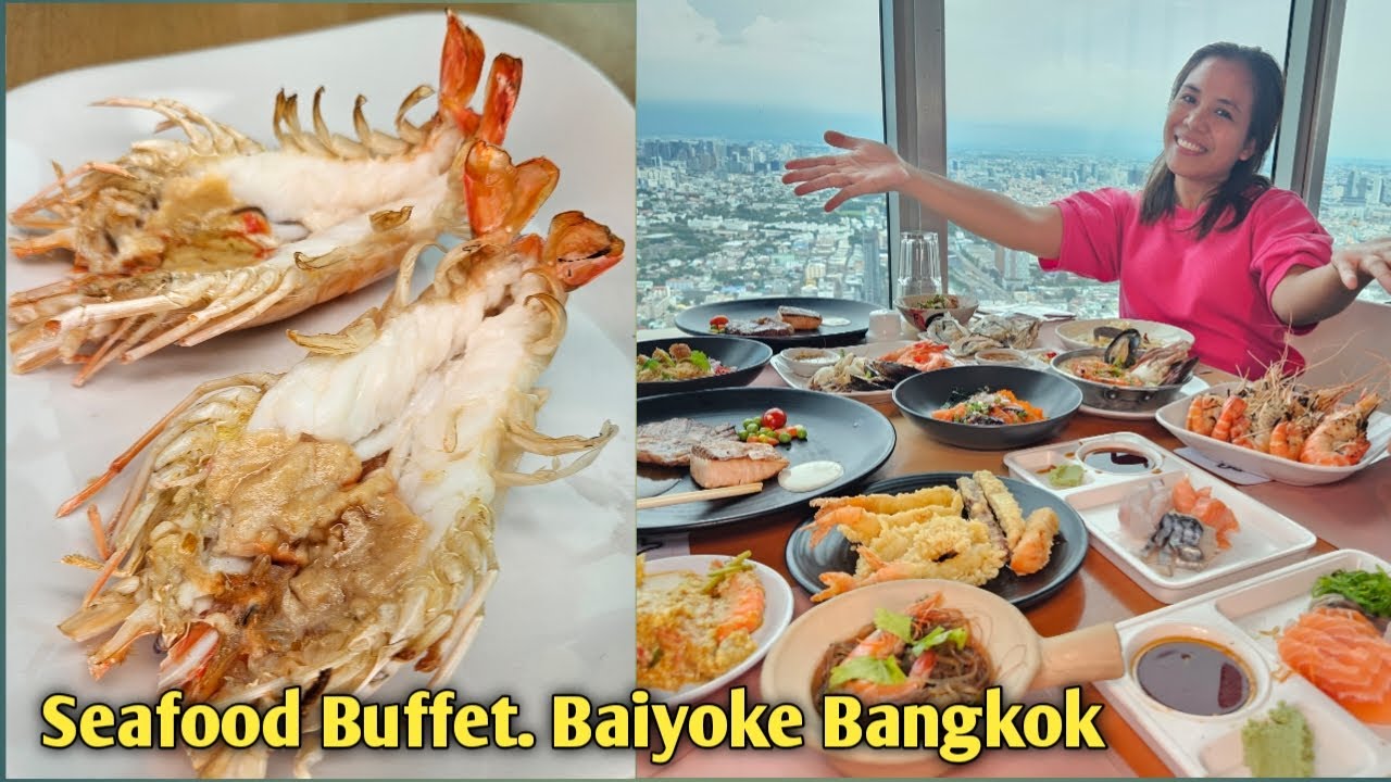 Baiyoke Sky hotel dinner. Bangkok, Thailand - YouTube