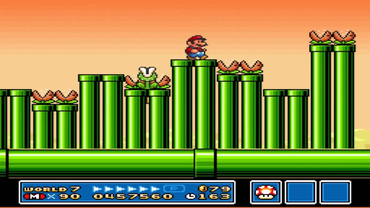 Let's Play Super Mario Bros 3 PT13: The Troll Maze - YouTube