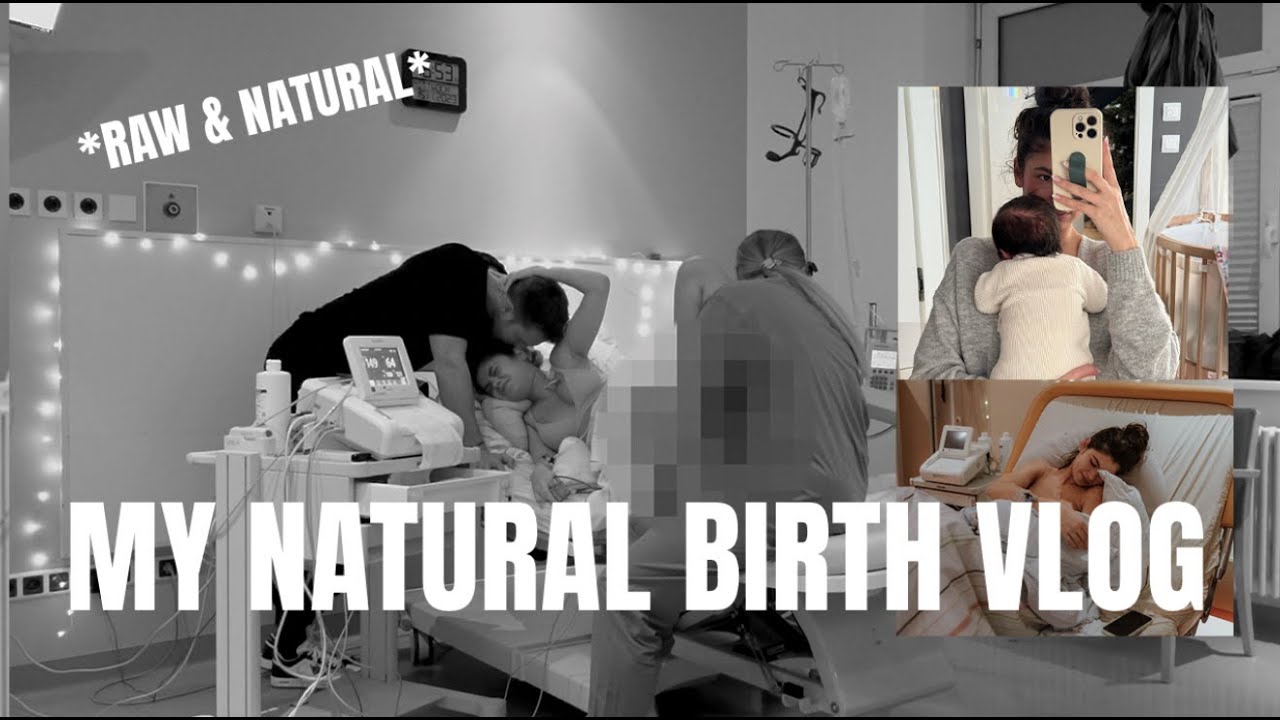 OUR BIRTH VLOG *Raw and Natural* - YouTube