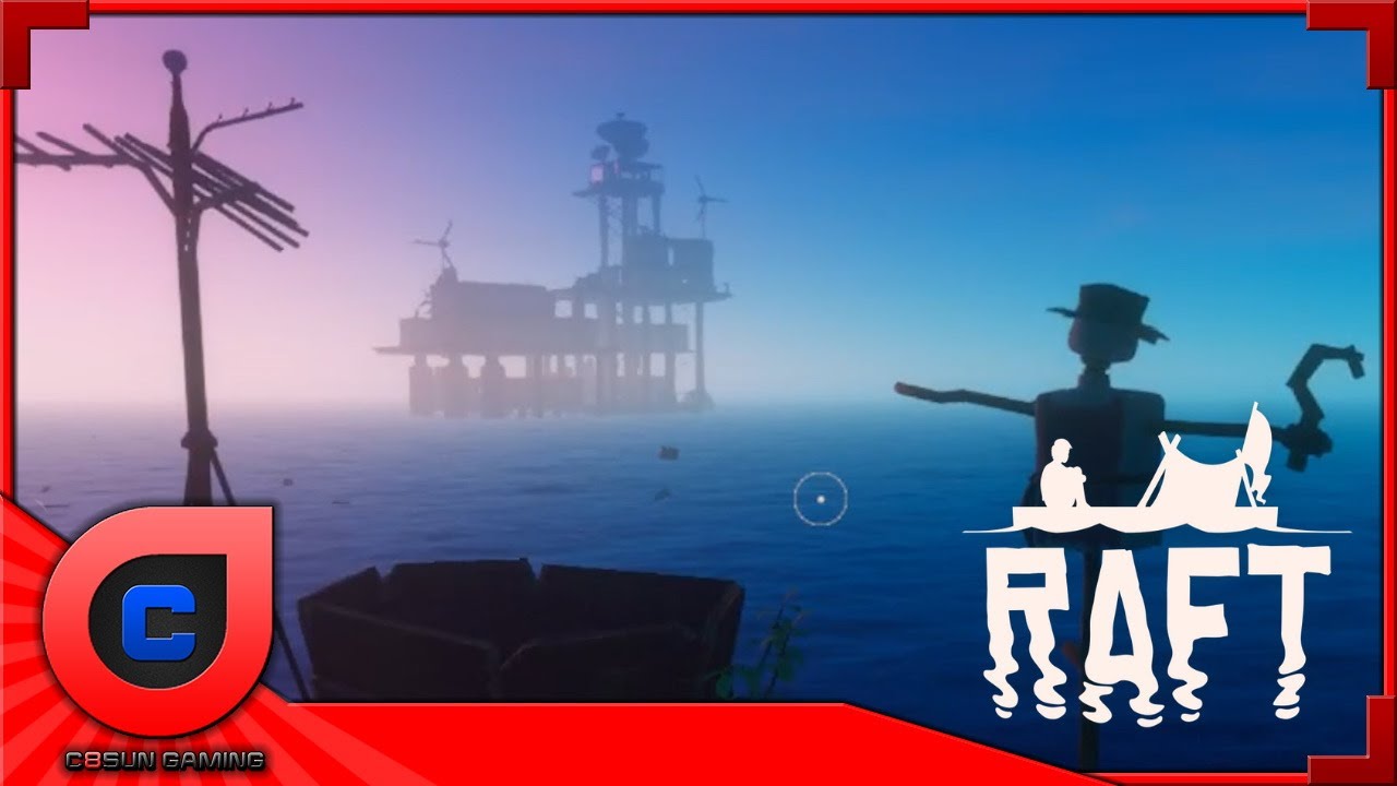 Finding The Oil Rig - Raft: Treasure Hunt - YouTube