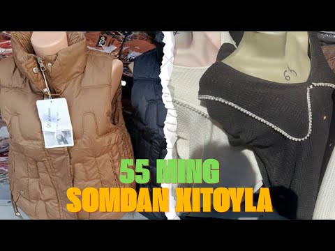 Qoqon bozori Ayollar liboslari Xitoy jenferlar optom Кокон бозори айоллар либослари 