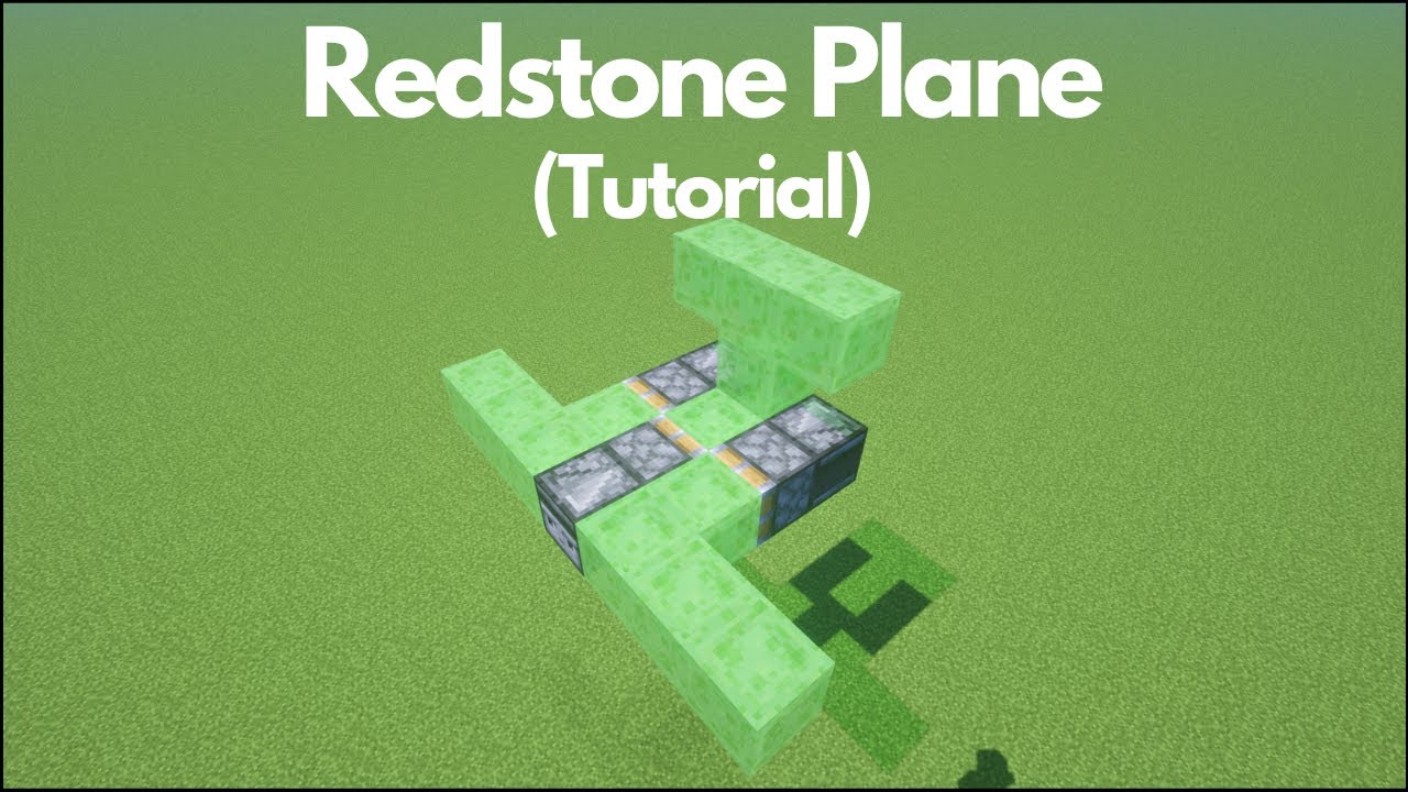 Minecraft: Redstone Plane Tutorial - YouTube