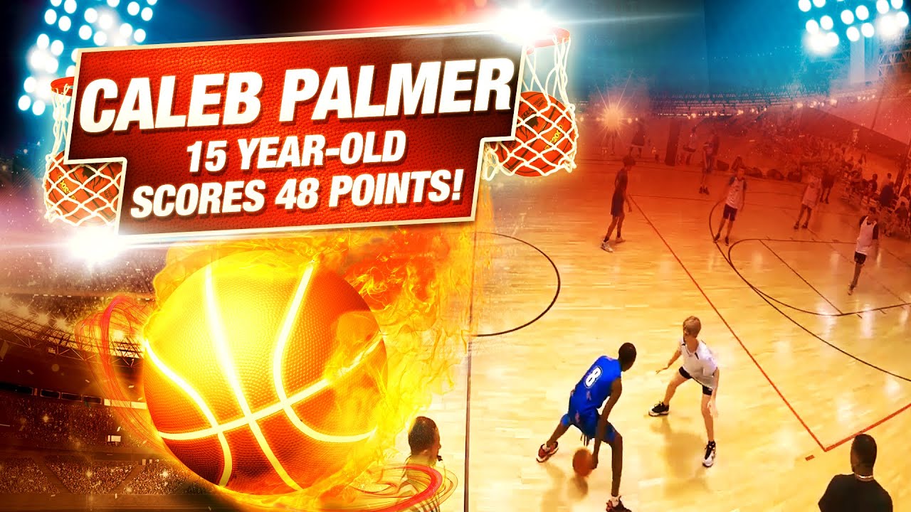 Caleb Palmer 48 Point Basketball Game - YouTube