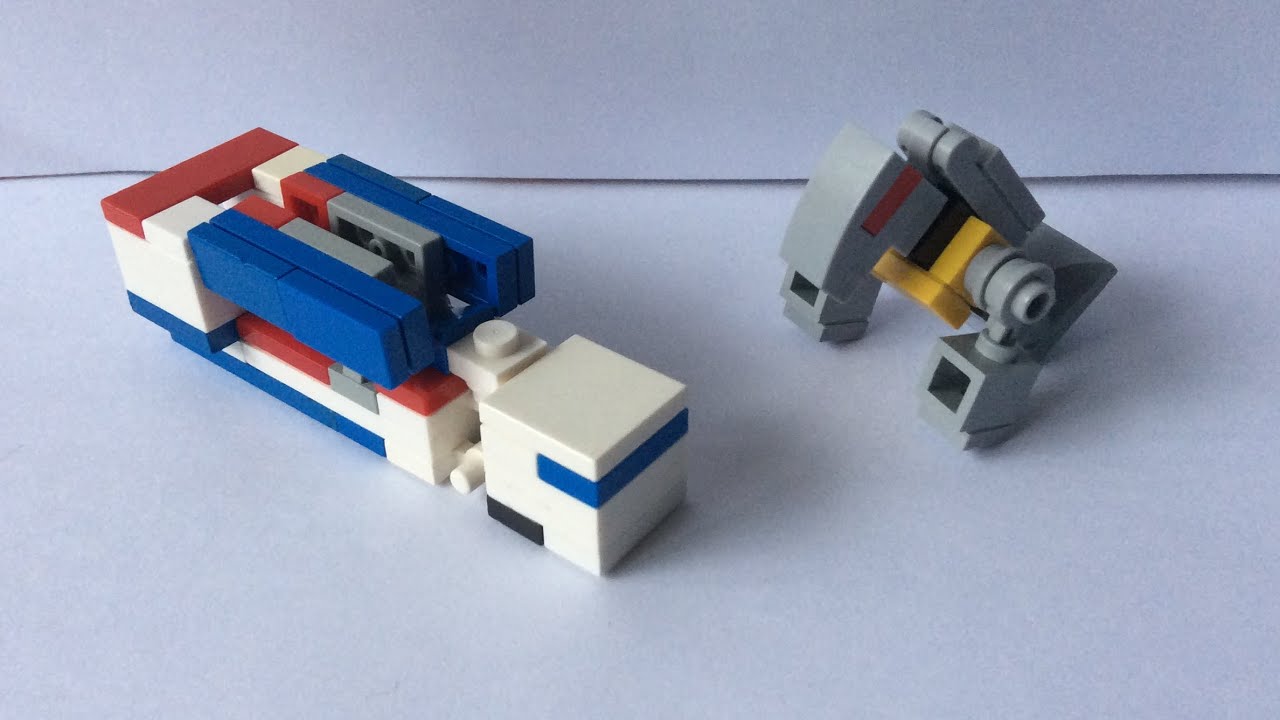 Lego transformers G1 Ultra Magnus and Grimlock tutorial - YouTube