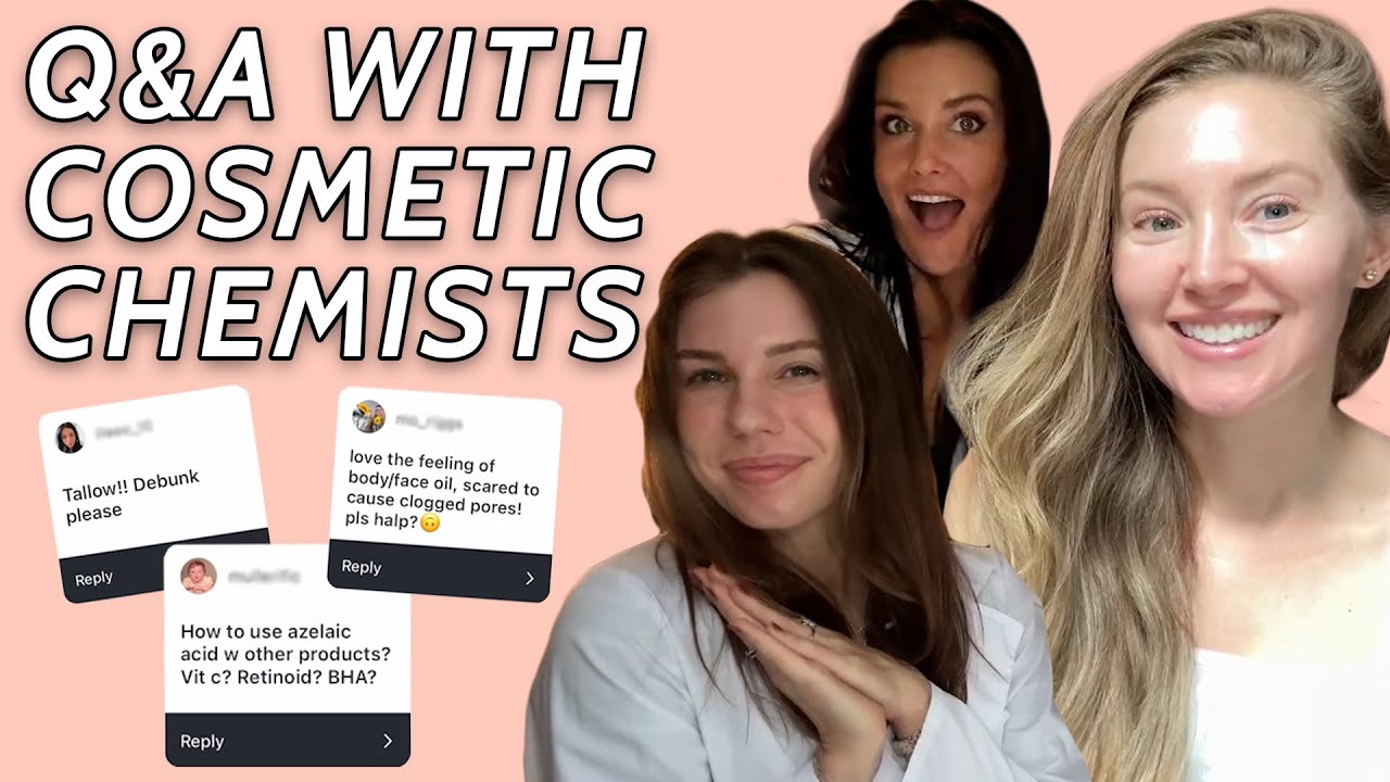 Q+A with Cosmetic Chemists | Expert Answers to Your Skincare Questions ...