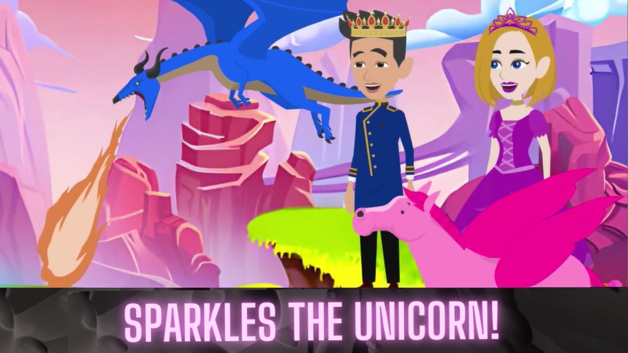 Sparkles The Unicorn | The Fairy Princes and The Dopey Dragon - YouTube