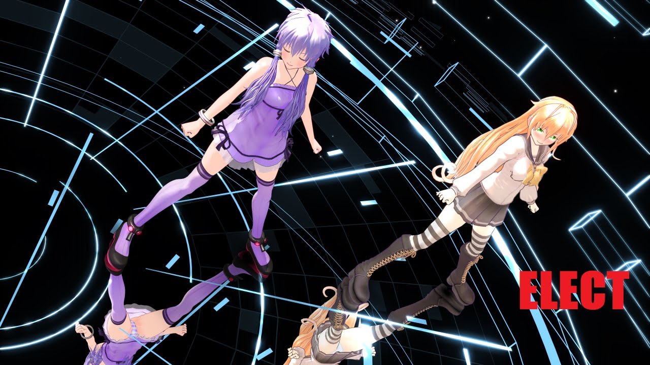 ゆかマキでELECT【MMD結月ゆかり・弦巻マキ】 - YouTube