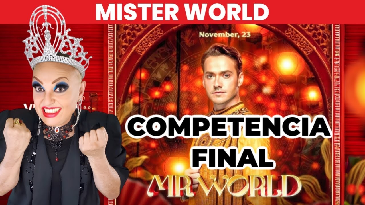 🔴 LIVE MISTER WORLD 2024 - COMPETENCIA FINAL #misterworld - YouTube