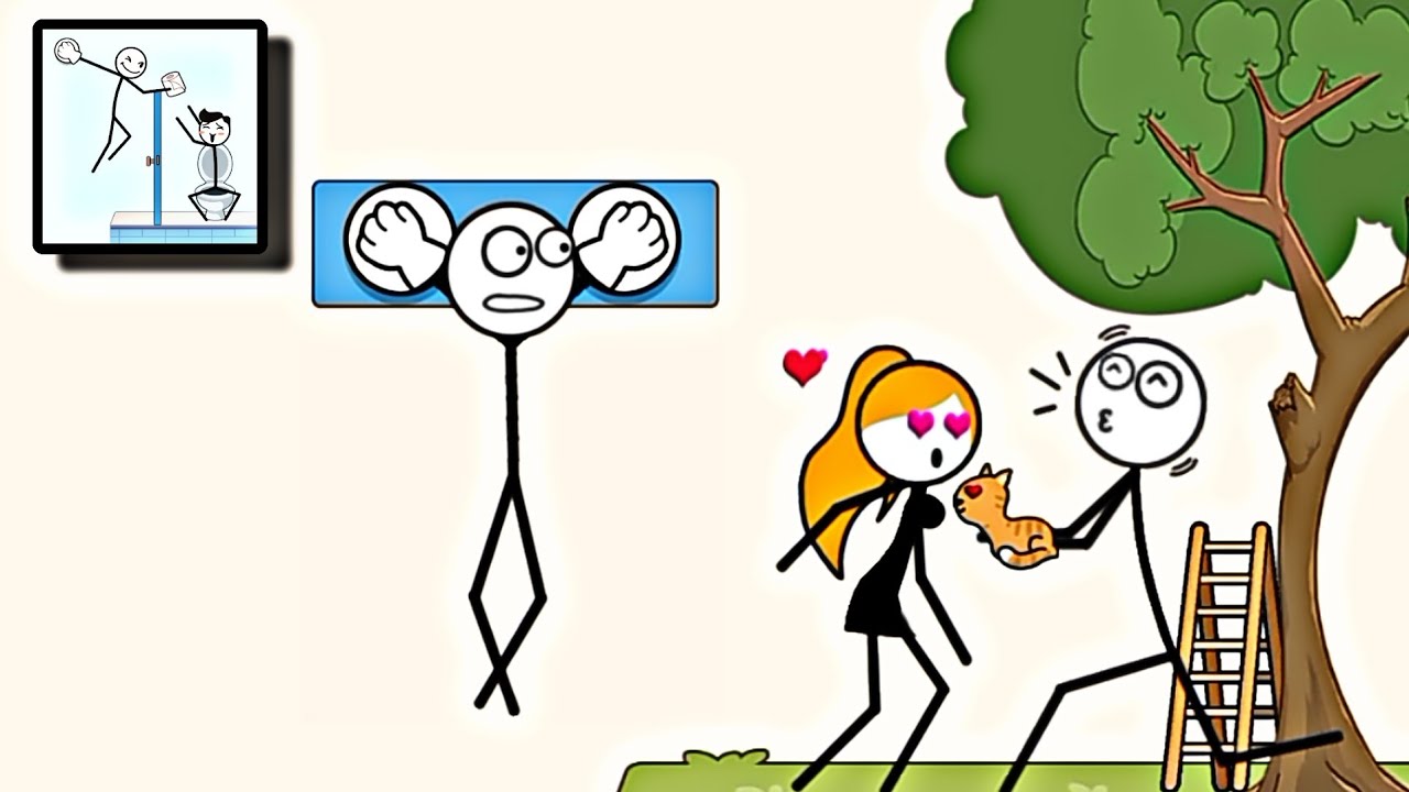 Mr long Hand WEEGOON - Funny Stickman Puzzle Level 101-115 Gameplay ...