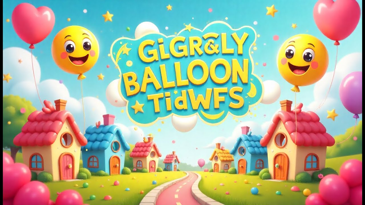 Floating Smiles in Giggly Balloon Town! 😊🎈 - YouTube