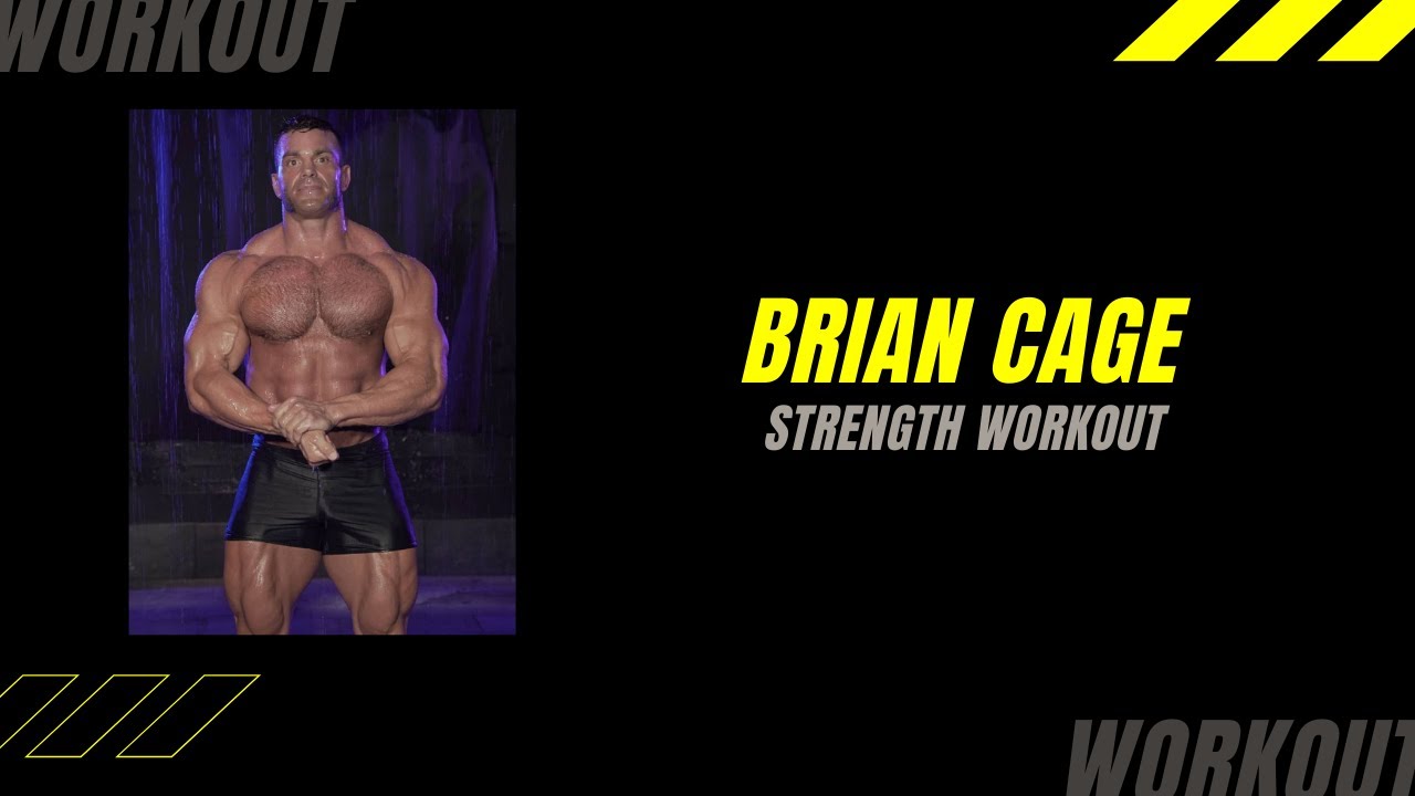 AEW | BRIAN CAGE STRENGTH WORKOUT 2021 | ProWrestlerWorkouts - YouTube