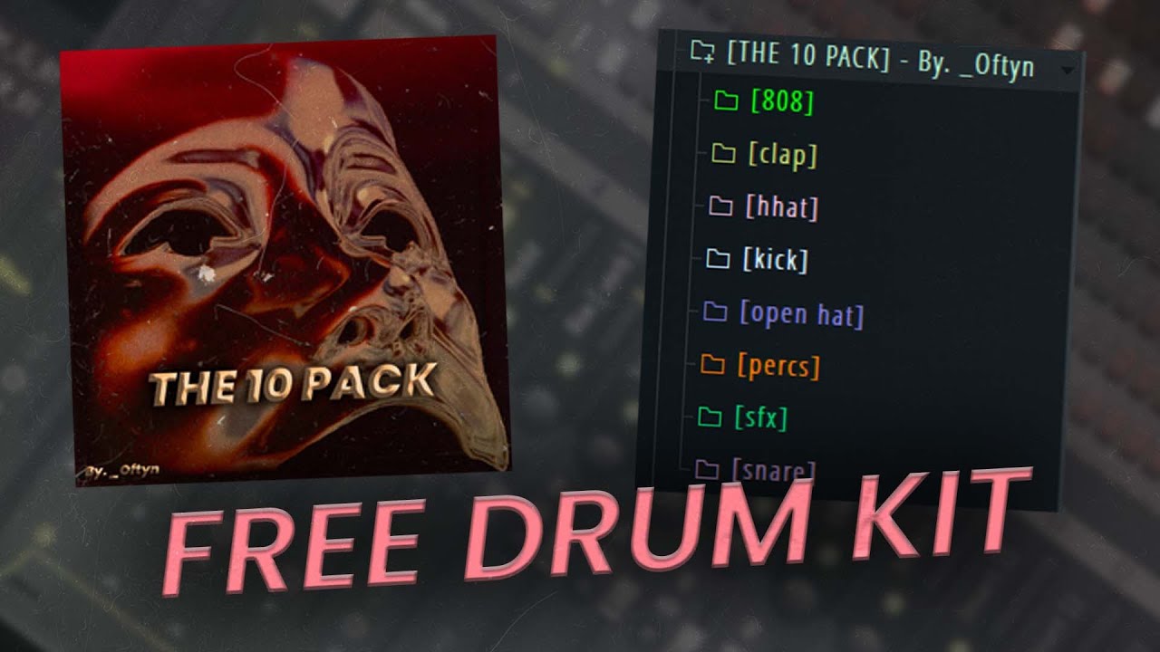 [FREE DRUM KIT] SUPERTRAP / DRILL / NEW WAVE DRUM KIT | 'THE 10 PACK ...