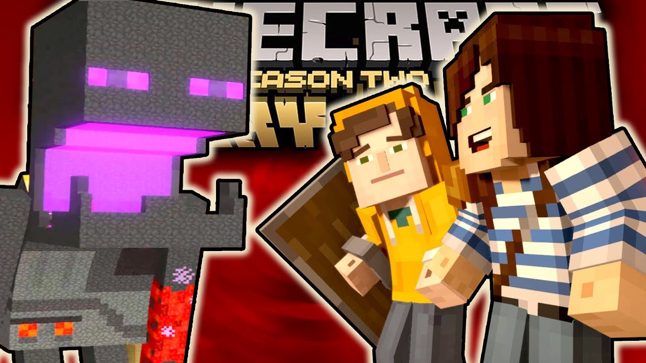 STACYPLAYS W/ STAMPY VS GIANT MAGMA ENDERMAN!! - Minecraft: Story Mode ...