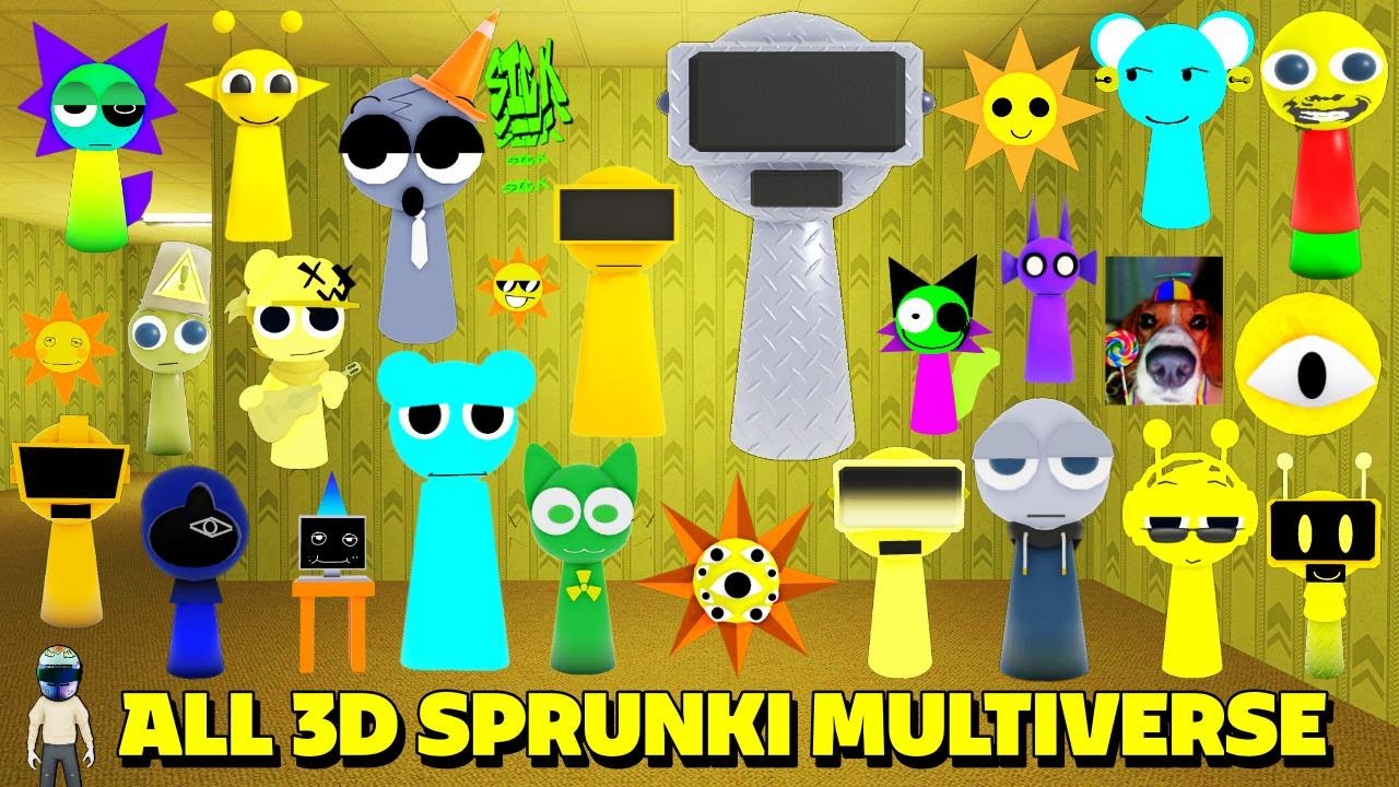 How to get ALL 26 Morphs & Badges | 3D Sprunki Multiverse Roleplay ! # ...