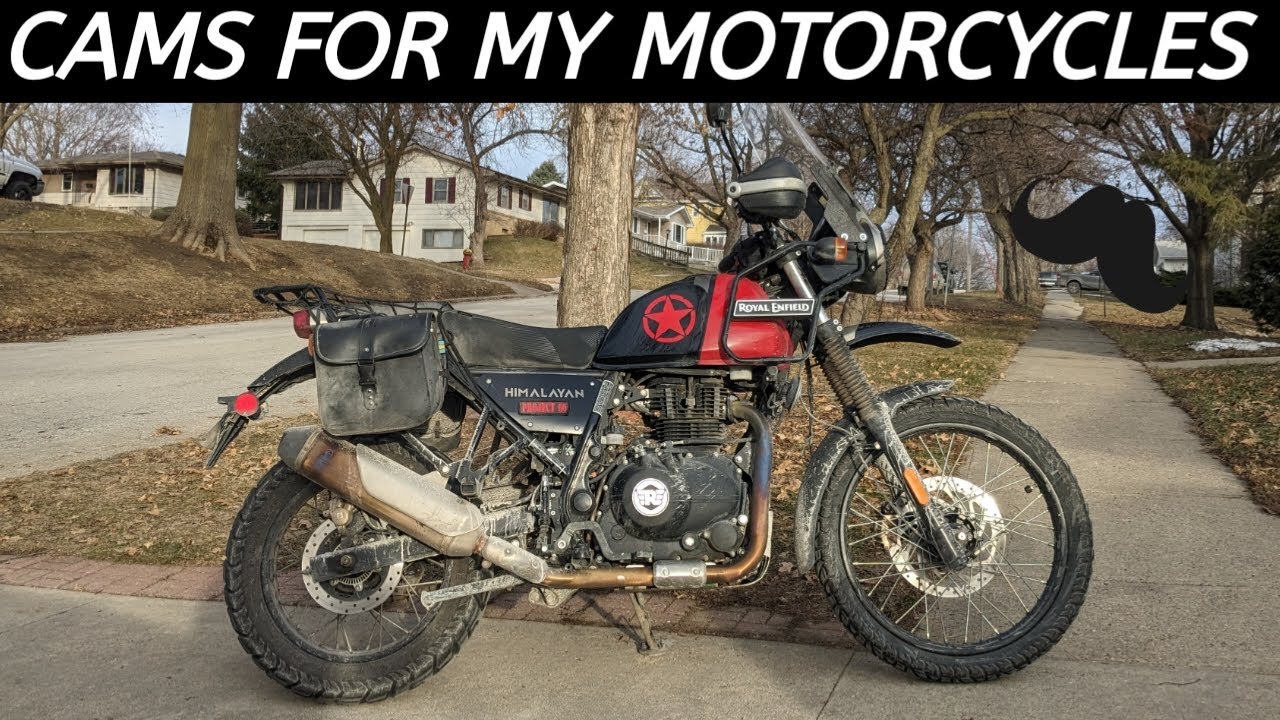 Royal Enfield Himalayan 100 Mile Day - Cams? Wahoo! - YouTube