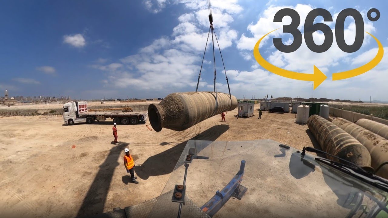 DEME 360, Lifting operation 360, VR, 360 video, Gopro Max - YouTube