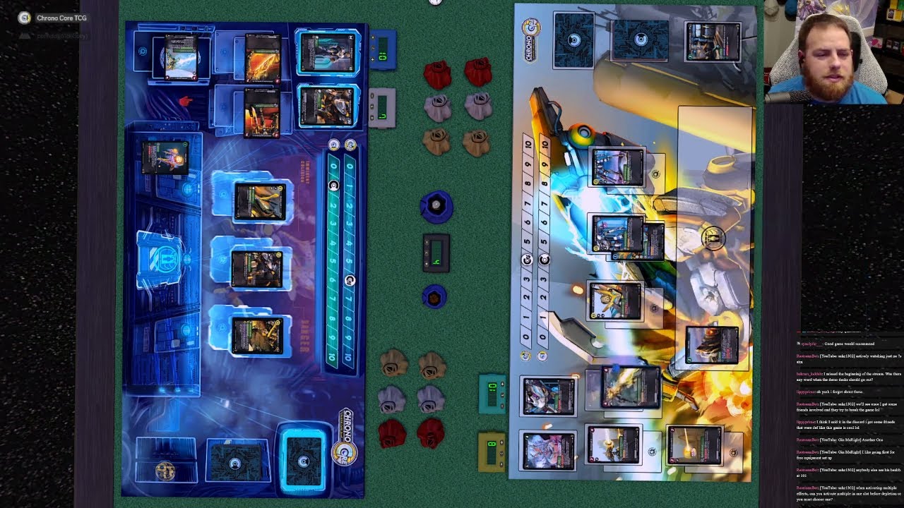 Chrono Core TCG - State Of The Game & Gameplay - YouTube