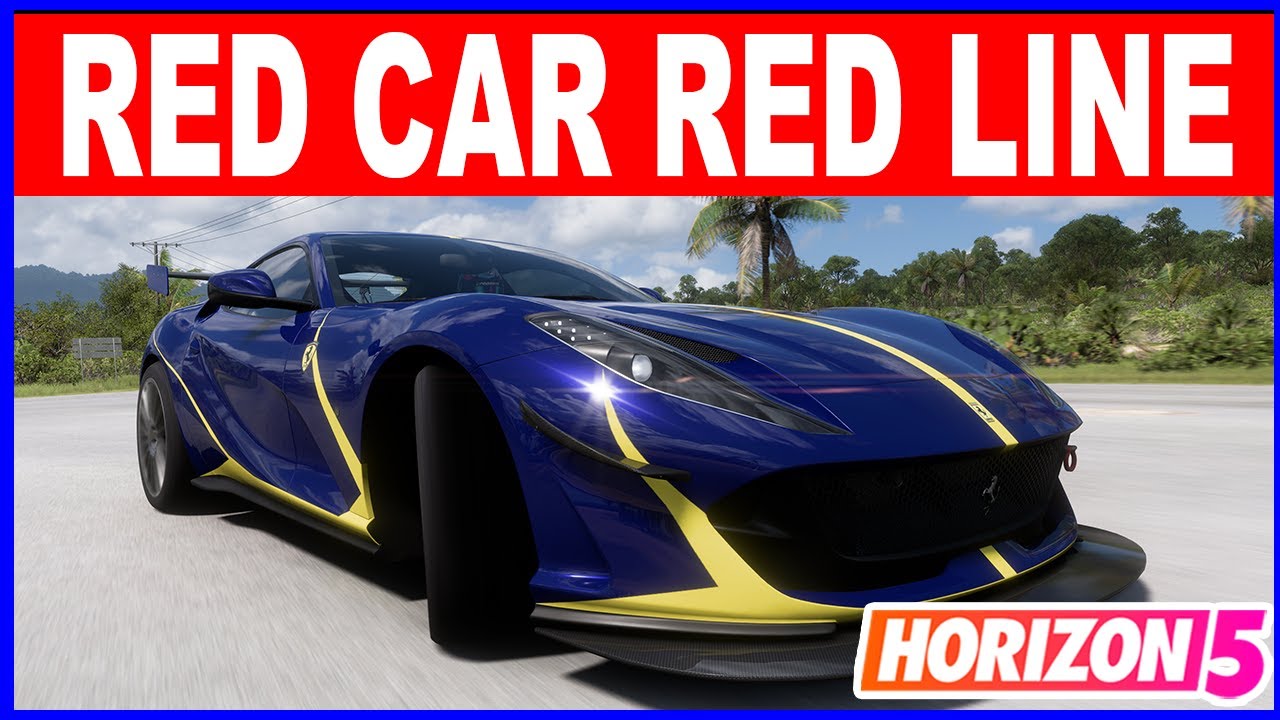 Forza Horizon 5 RED CAR RED LINE Forzathon Daily Challenges Get a Hard ...