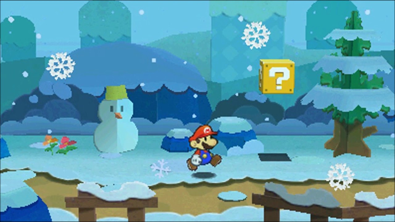 Best VGM 1485 - Paper Mario : Sticker Star - Snow Rise - YouTube