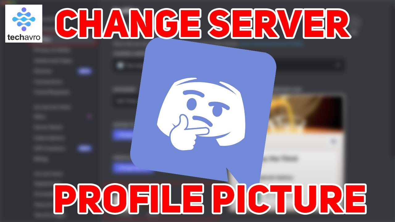 How to Change Server Profile Picture on Discord 2025 [New Method] - YouTube