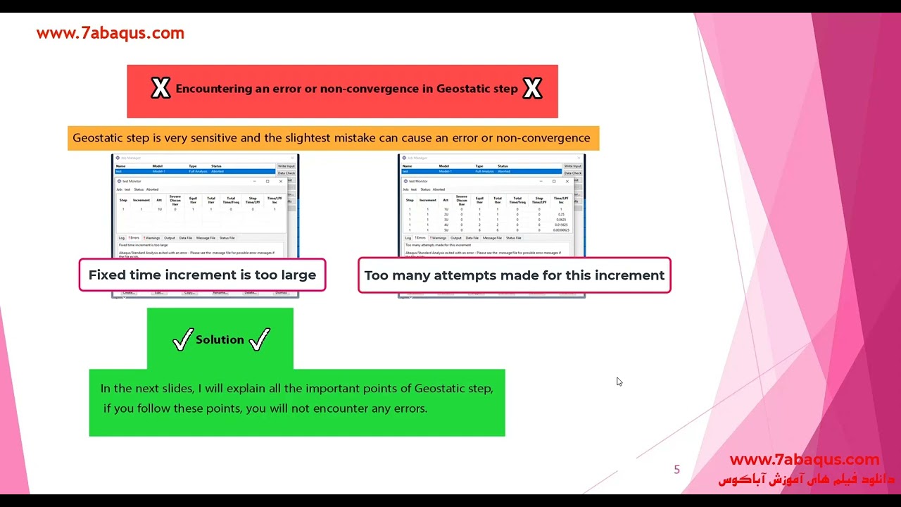 Training of Geostatic step in Abaqus - YouTube