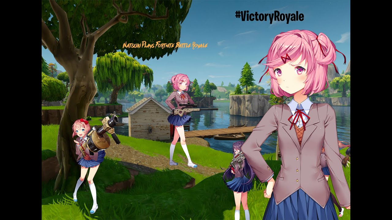 Natsuki plays fortnite - YouTube