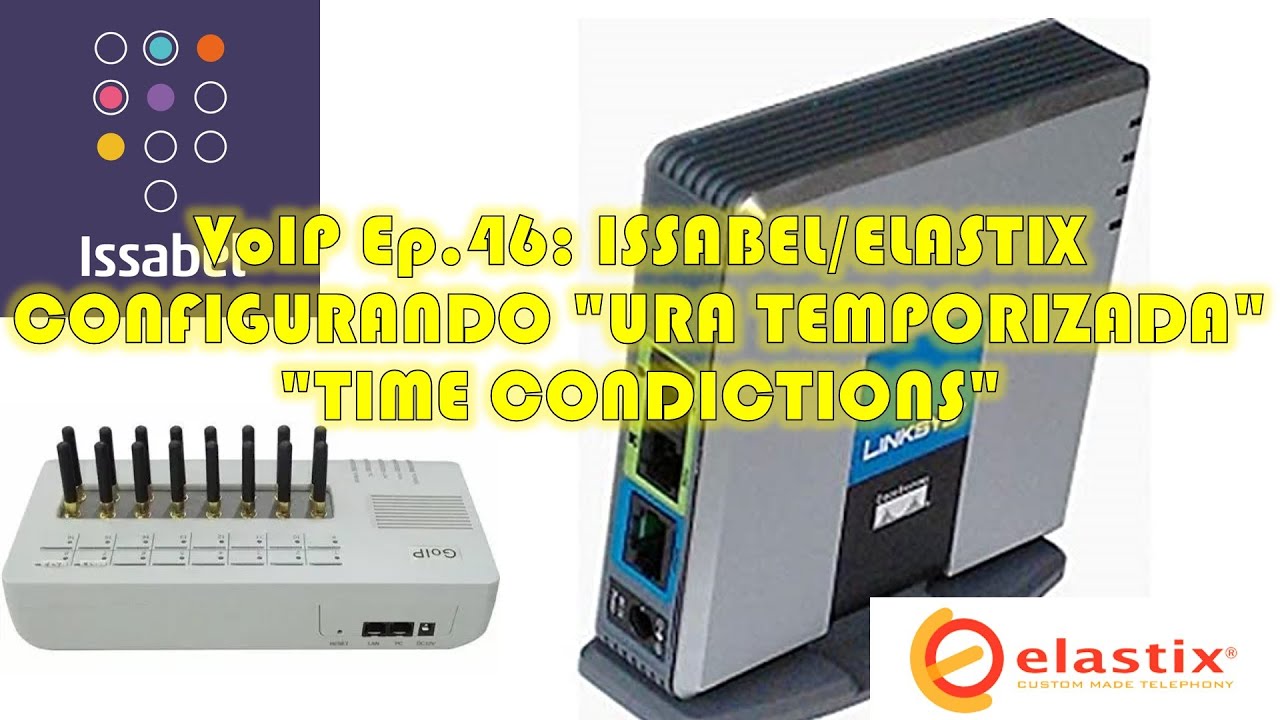 VoIP Ep.46: ISSABEL/ELASTIX CONFIGURANDO "URA TEMPORIZADA" "TIME CONDICTIONS" - YouTube