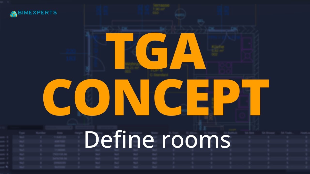 TGA CONCEPT tool showcase | Define Rooms - YouTube