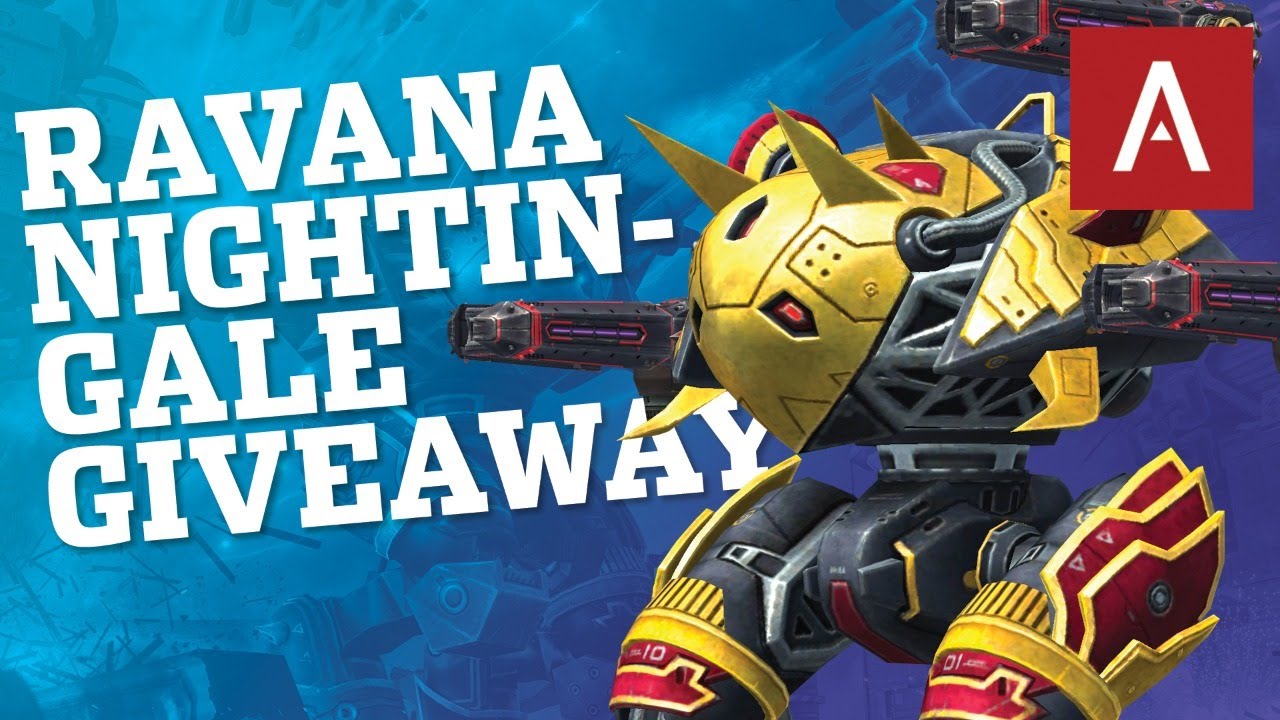 🔴 War Robots - NEW Ravana + Nightingale Robot Giveaway! | WR Live ...