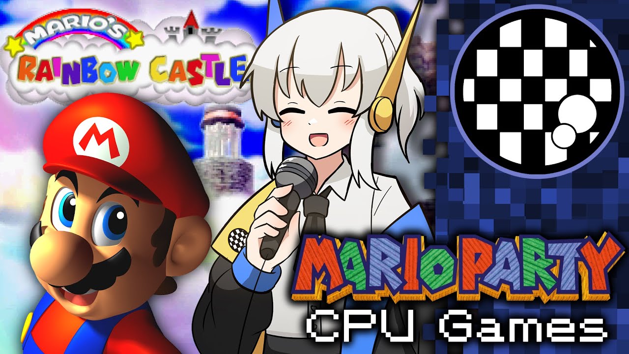 Mario Party 1 CPU Games | Mario's Rainbow Castle - YouTube