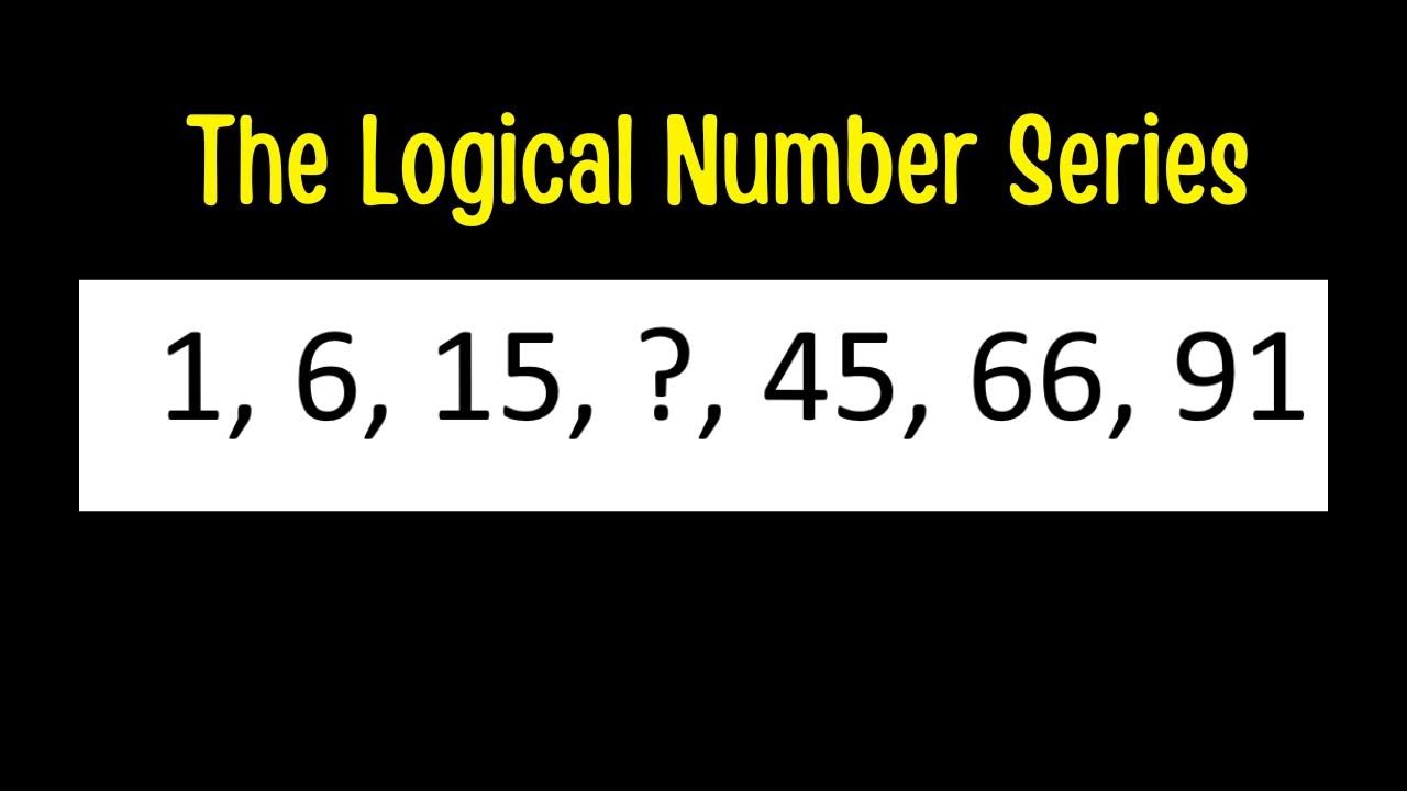 The Logical Number Series. - YouTube