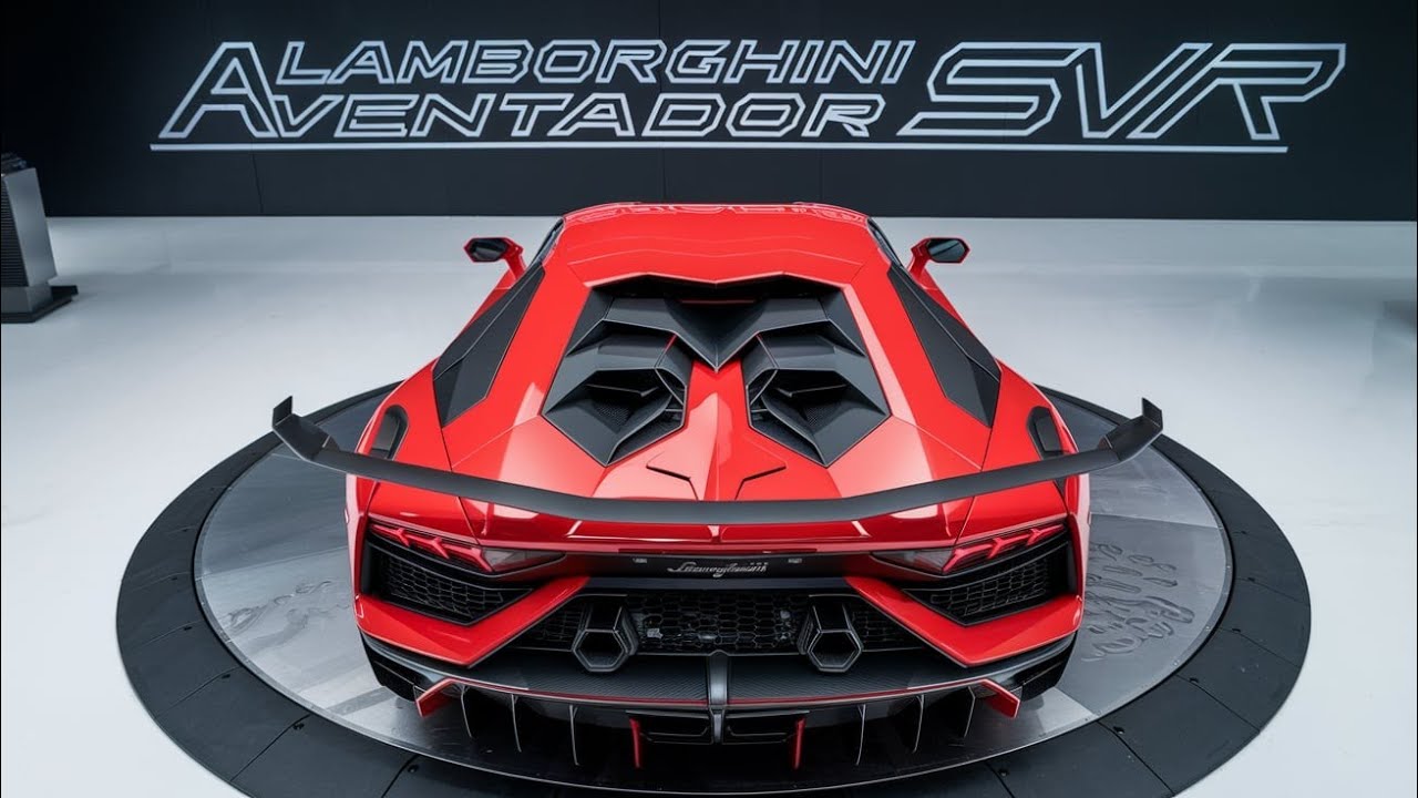 "Unleashing Power: 2025 Lamborghini Aventador SVR - The Ultimate ...