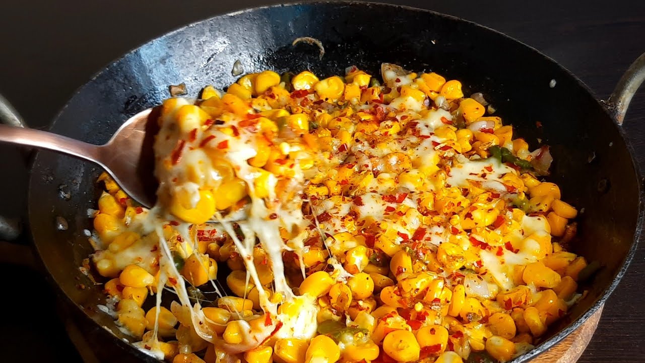 Korean Style Cheese Corn Recipe| Sweet Corn Recipe|@shalasrecipes658 ...