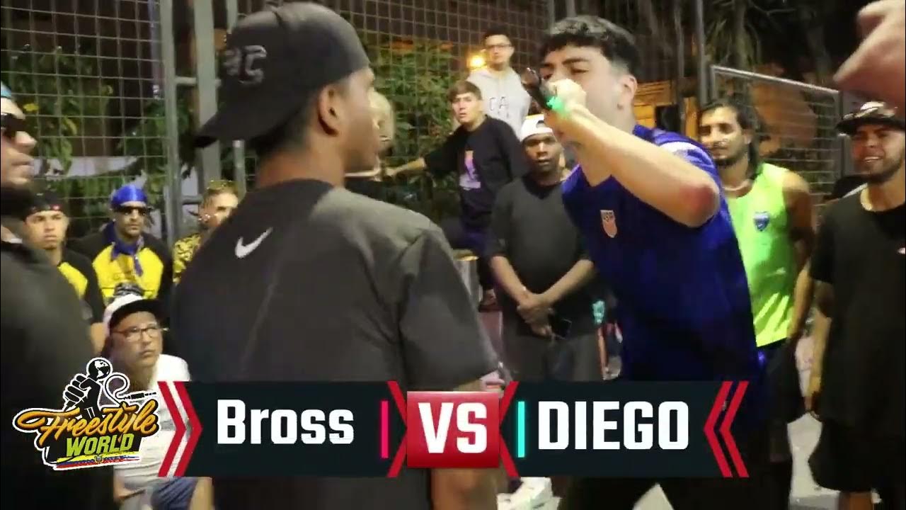 DIEGO CAMPEÓN REDBULL VS BROSS REY DE PLAZA - BATALLA DE FREESTYLE ECUADOR - FREESTYLE WORLD ...