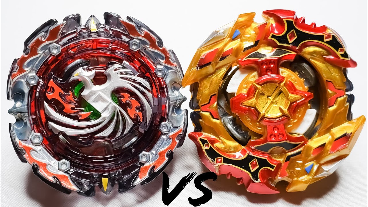 Dead Phoenix VS Cho-Z Spriggan | Phi VS Shu | Beyblade Burst Super Z ...