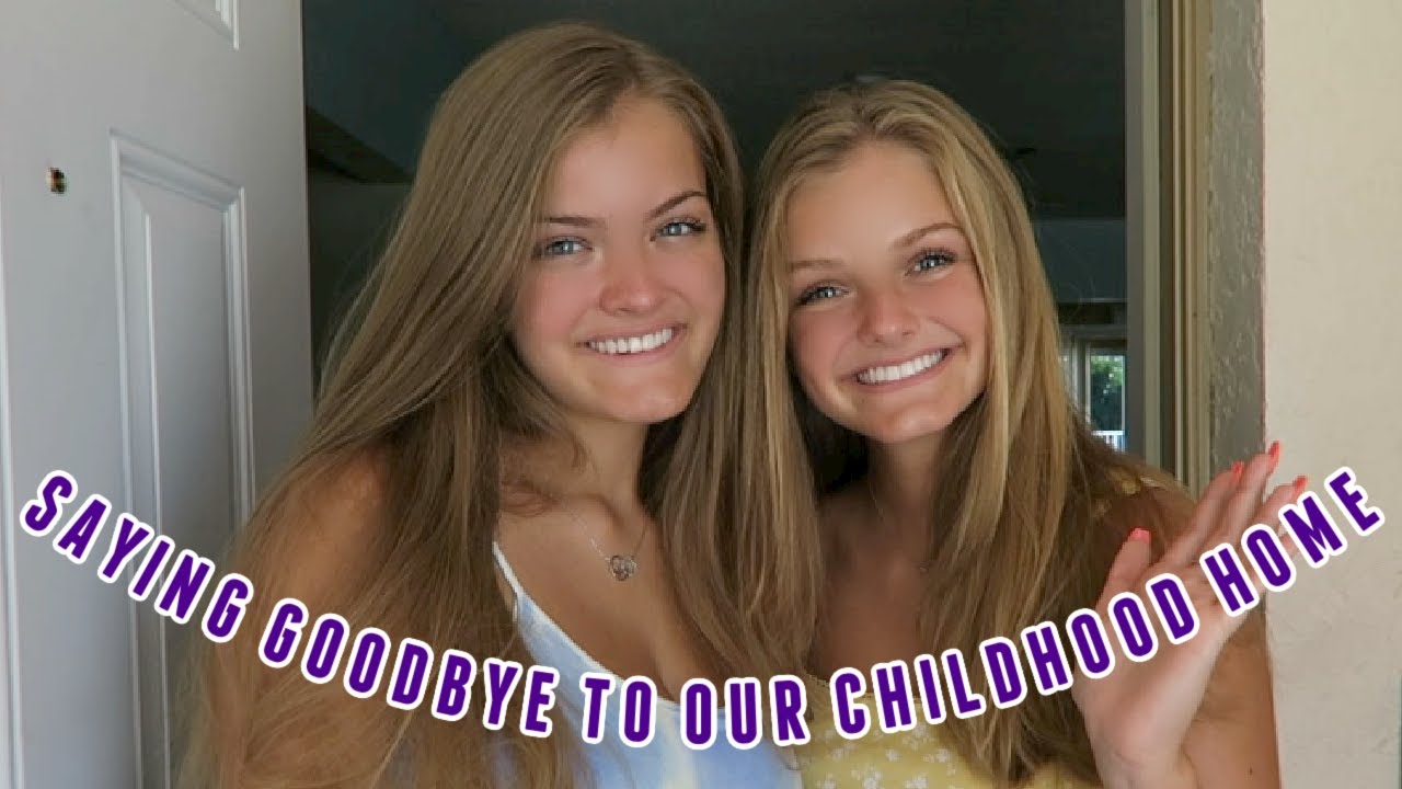 Saying Good Bye to Our Childhood Home ~ Jacy and Kacy - YouTube