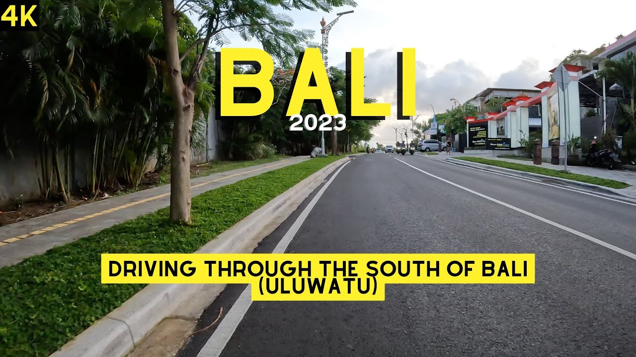 (4K) Bali 2023 | drive through the south of Bali (Uluwatu) - YouTube