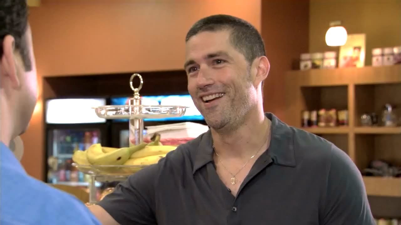 Jimmy Kimmel | Matthew Fox Is a 'Gorgeous Man' - YouTube