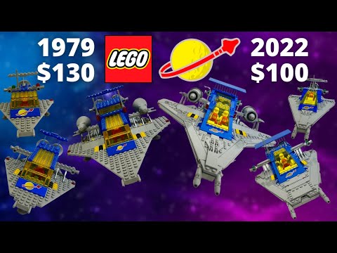 LEGO Classic Space Galaxy Explorer + Alternate Models: 1979 VS 2022 ...
