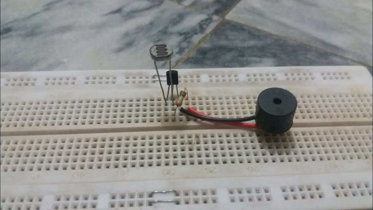 How to make motion detector using LDR. - YouTube