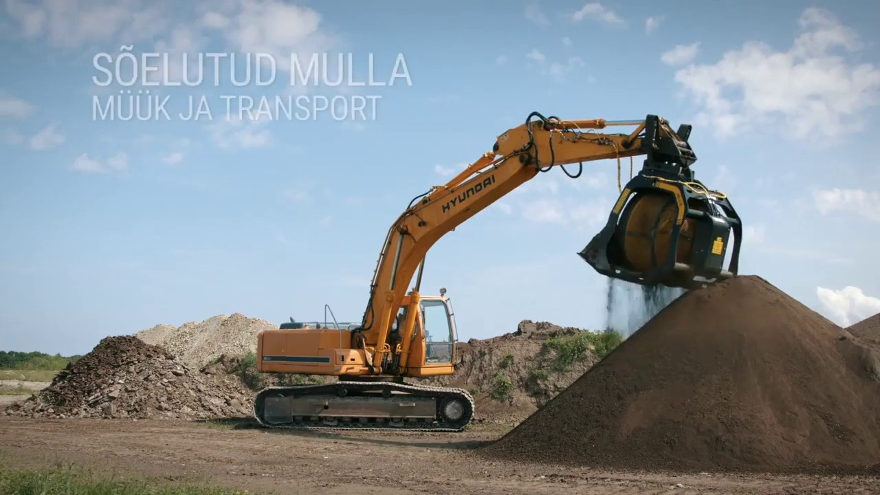 Sõelutud muld ja transport www sõelutudmuld ee - YouTube